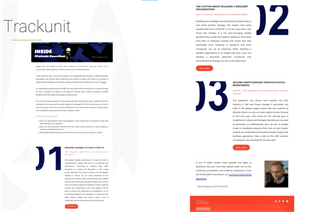 Creating Better Newsletters - The Munro Agency